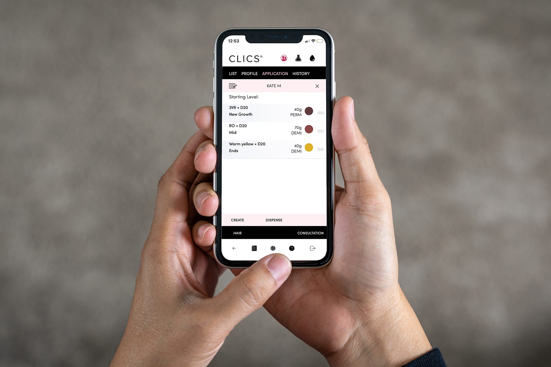 CLICS | DIGITAL HAIR COLOR STUDIO FOR PROFESSIONALS